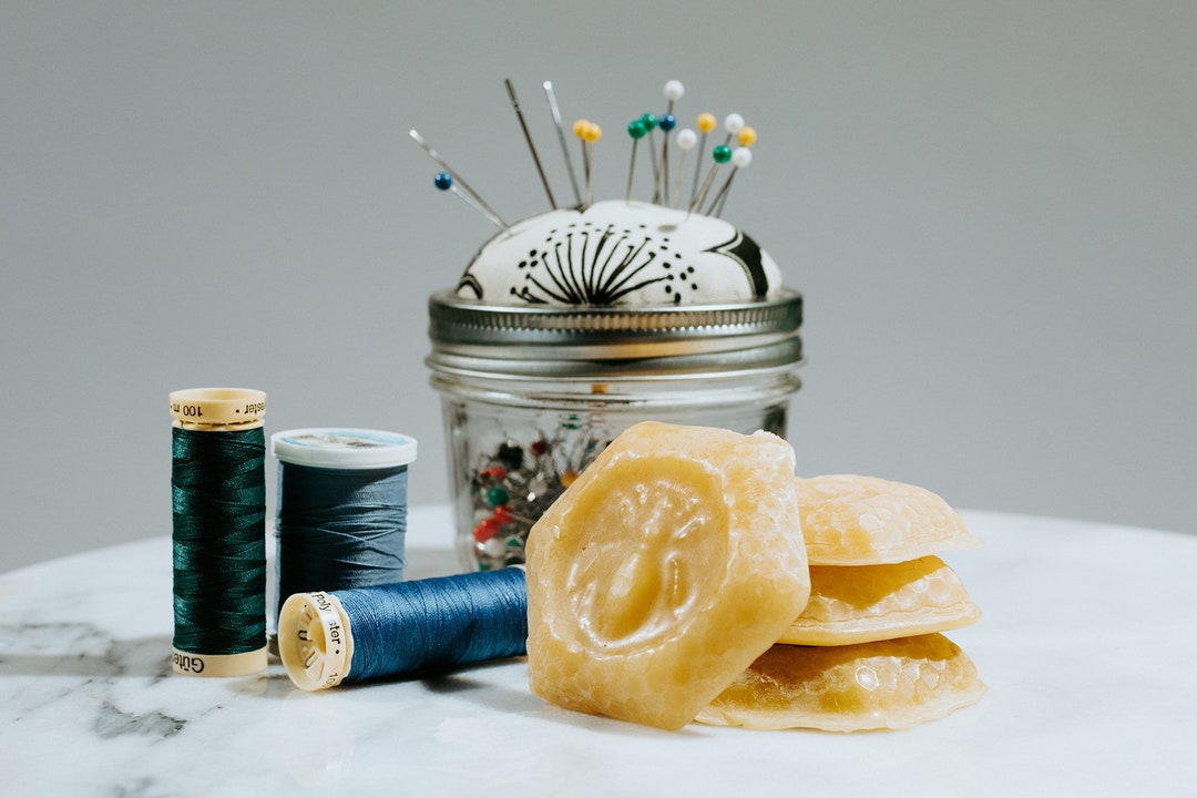 Beeswax Cakes for Hand Sewing Thread, Thread Conditioner, Love Your ...