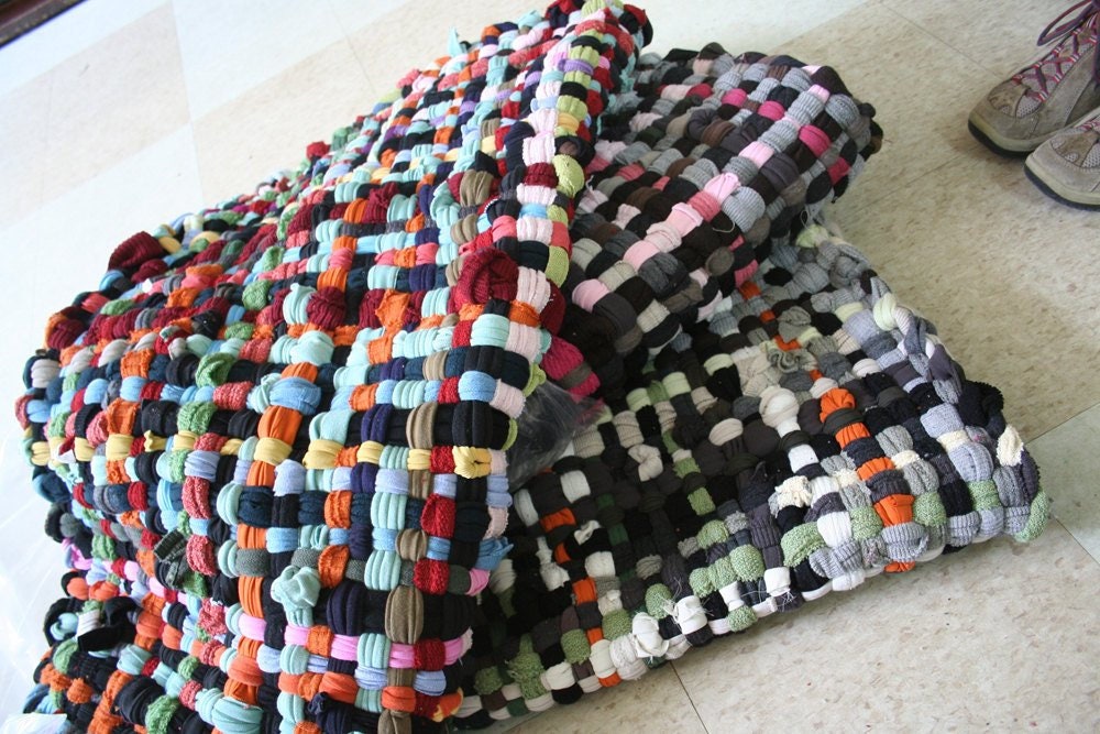 PDF Tutorial Rug Weave a Potholder Rug Upcycle Your - Etsy Canada