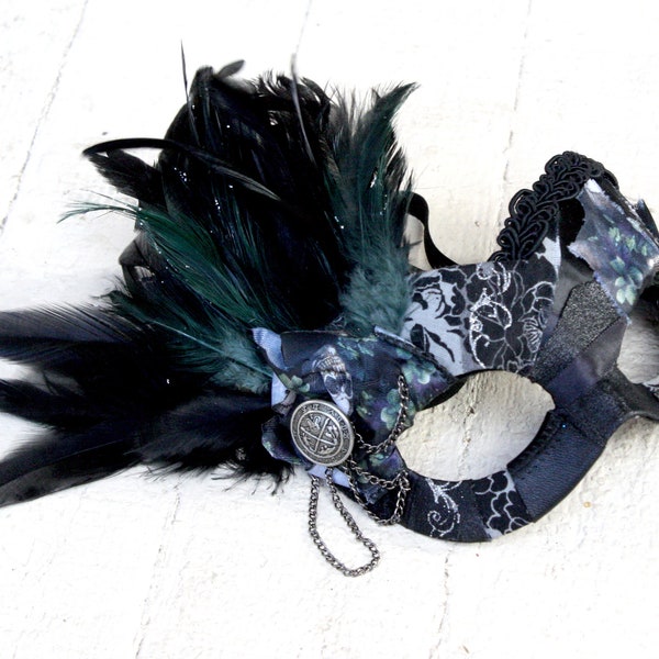 Green Masquerade - Etsy