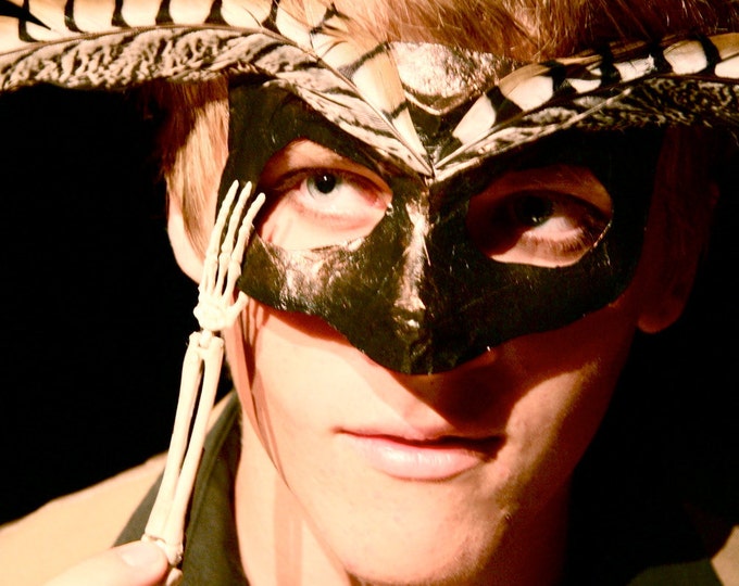 Jareth - Labyrinth Inspired Goblin King Men's Mask in Papier-mache ...