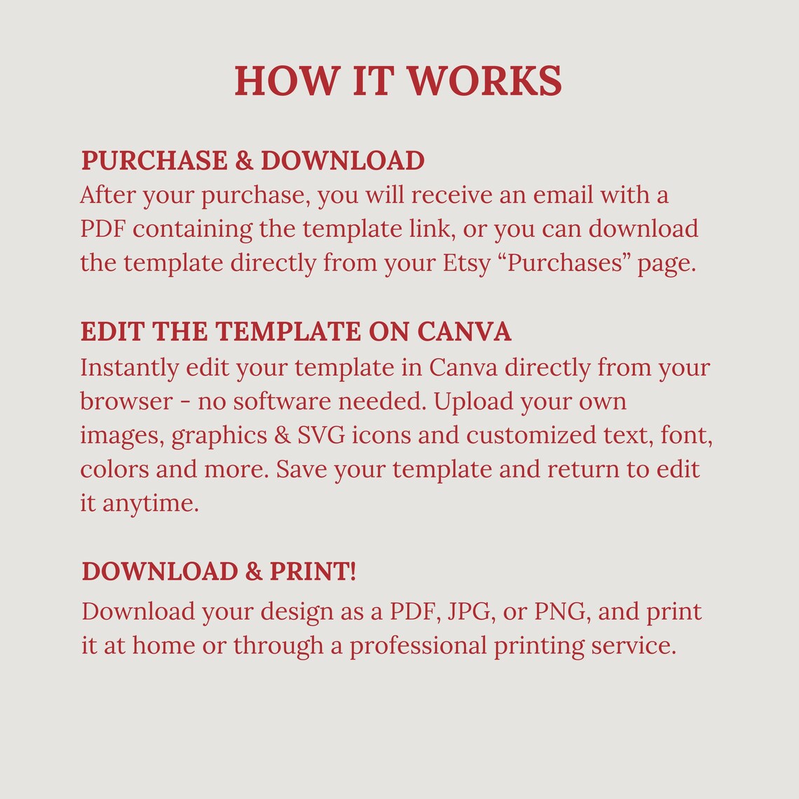 Chinese Wedding Menu Template, Asian Wedding Menu DIY Printable, Double ...