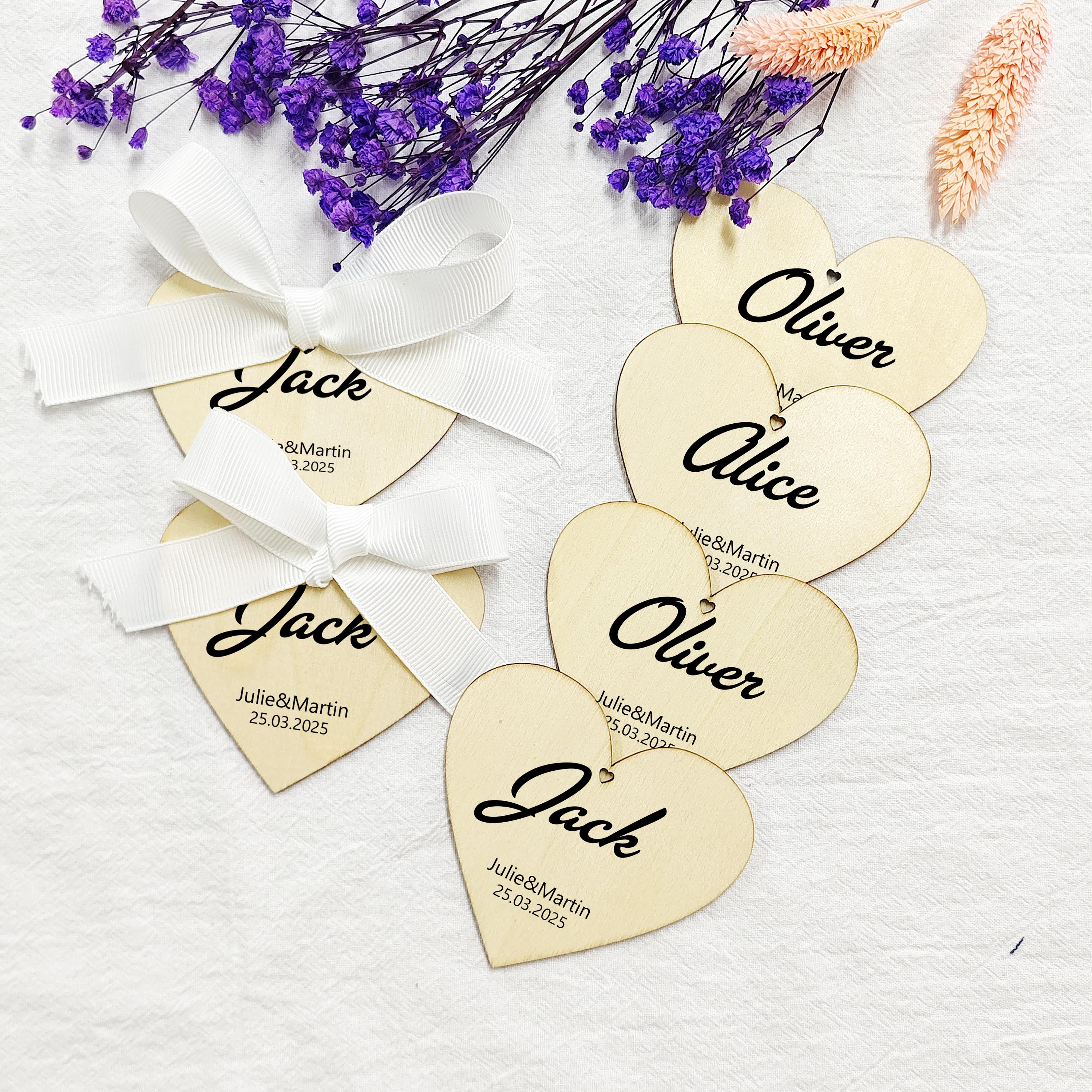 Wedding Shower Favors for Guests, Wedding Place Names, Napkin Sets ...