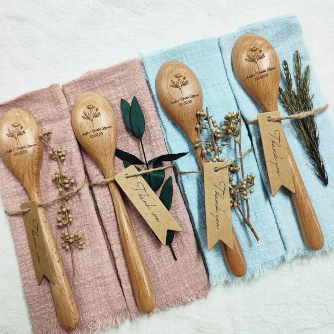 Personalized Wedding Favors, Custom Carve Spoon Party Favors, Best ...
