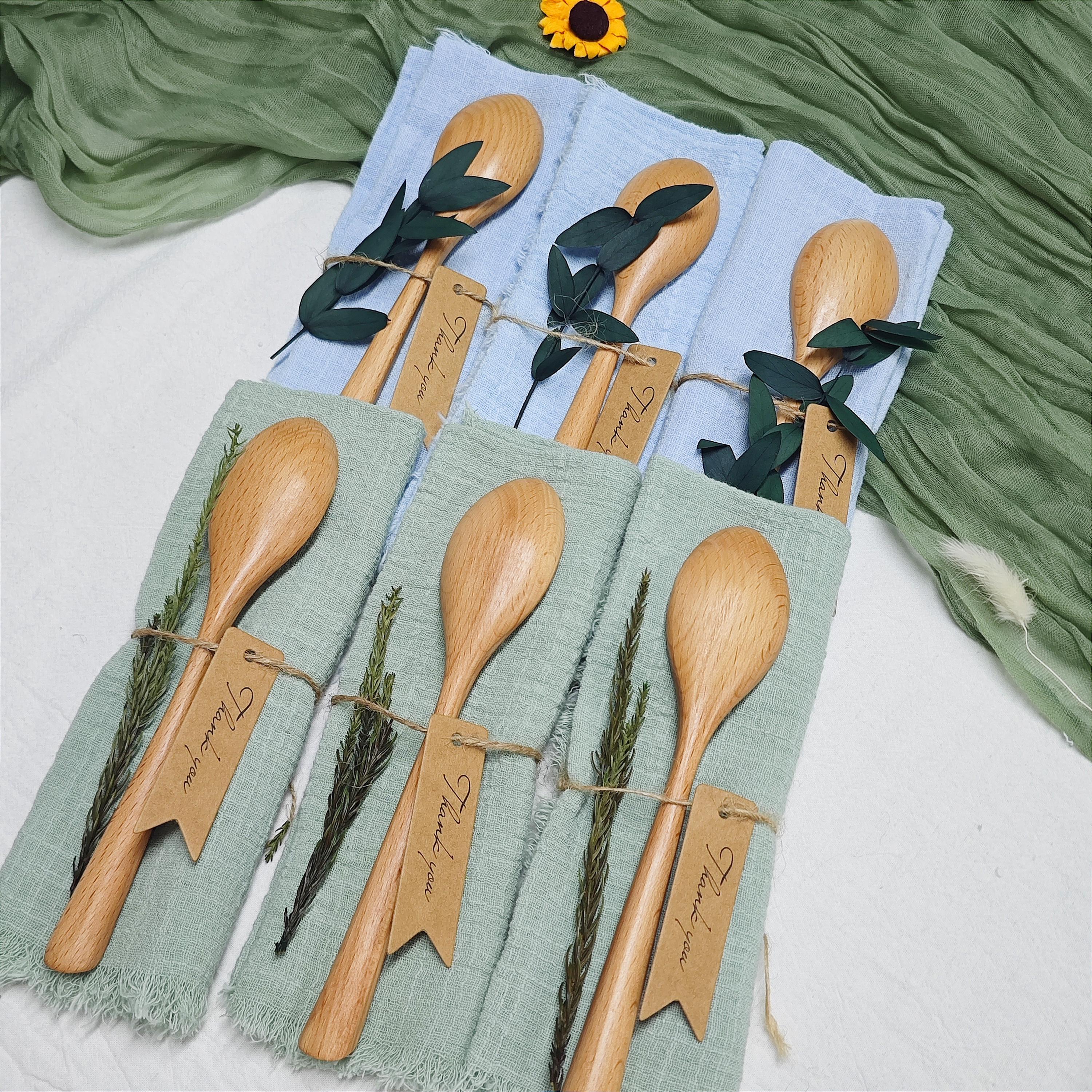Custom Blue Spoon Party Favors, Best Bridesmaid Gifts, Wedding Favors ...