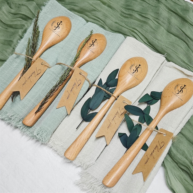 Wedding Favors for Guests in Bulk, Custom Blue Spoon Party Favors, Best ...