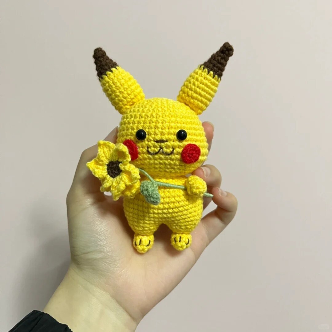 Pikachu Crochet Pattern , Pikachu Amigurumi, Crochet Pattern, PDF ...