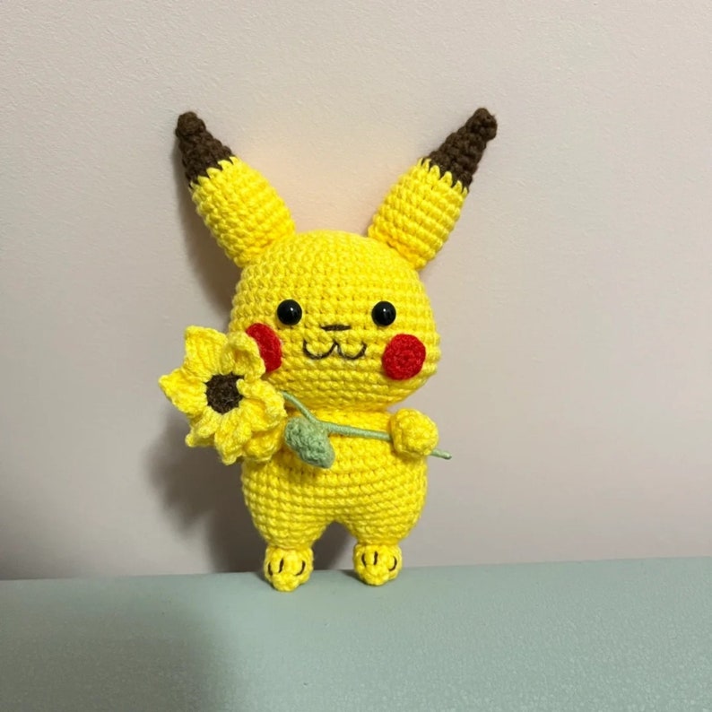 Pikachu Crochet Pattern , Pikachu Amigurumi, Crochet Pattern, PDF ...