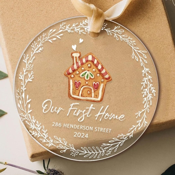 First Home Ornament - Etsy