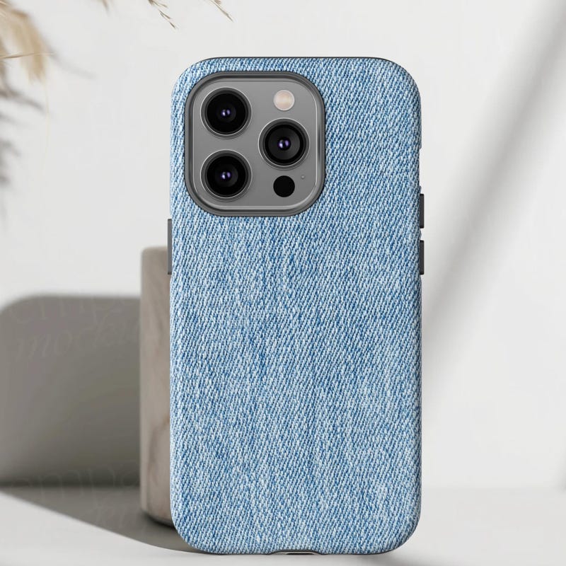 Denim Phone Case - Etsy