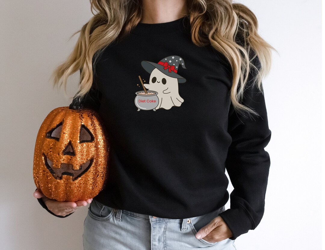 Diet Coke Witches Brew Halloween Sweatshirt, Diet Coke Drinker Shirt ...