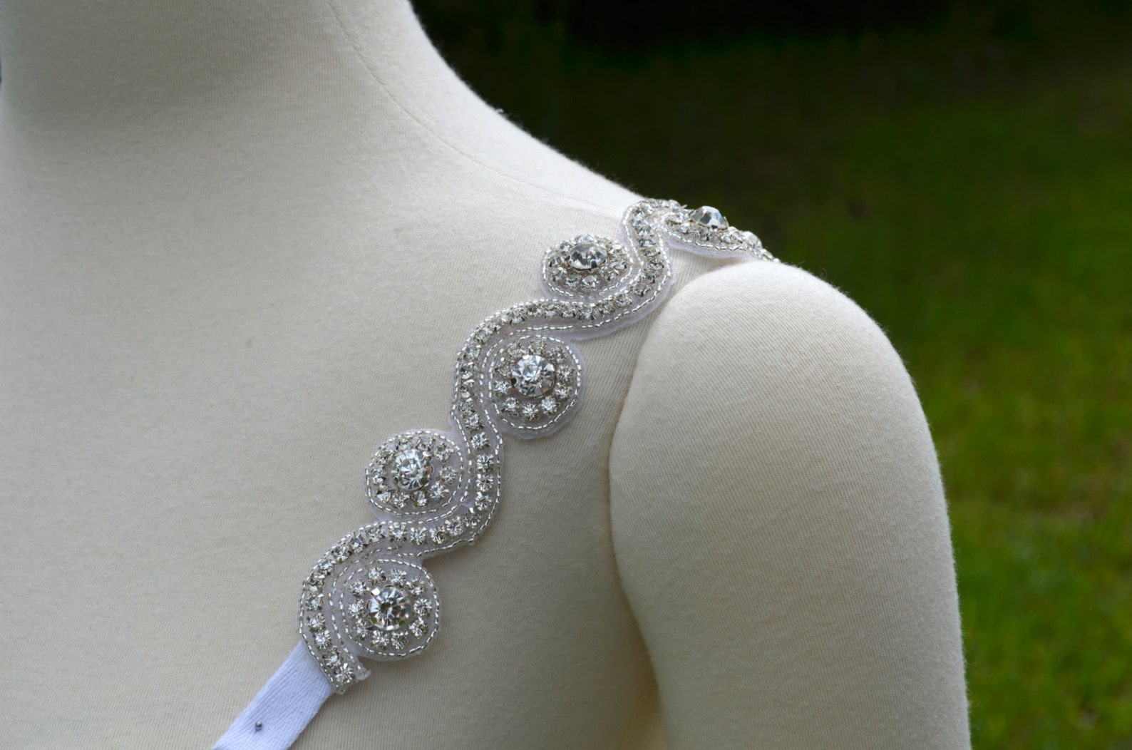 Detachable Rhinestone Crystal Straps to Add to Your Wedding | Etsy