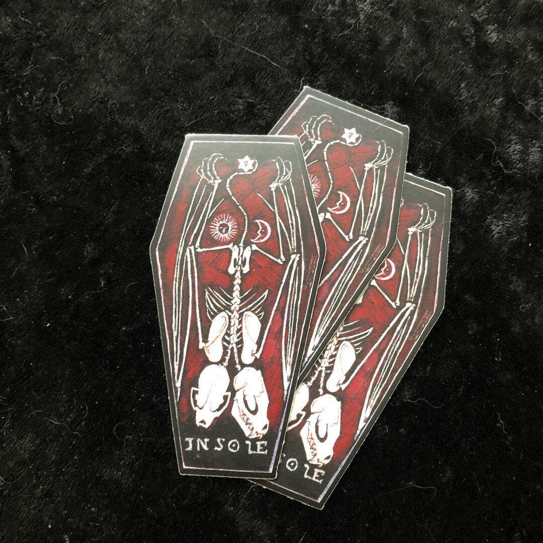 Alchemy Bat Sticker - Etsy