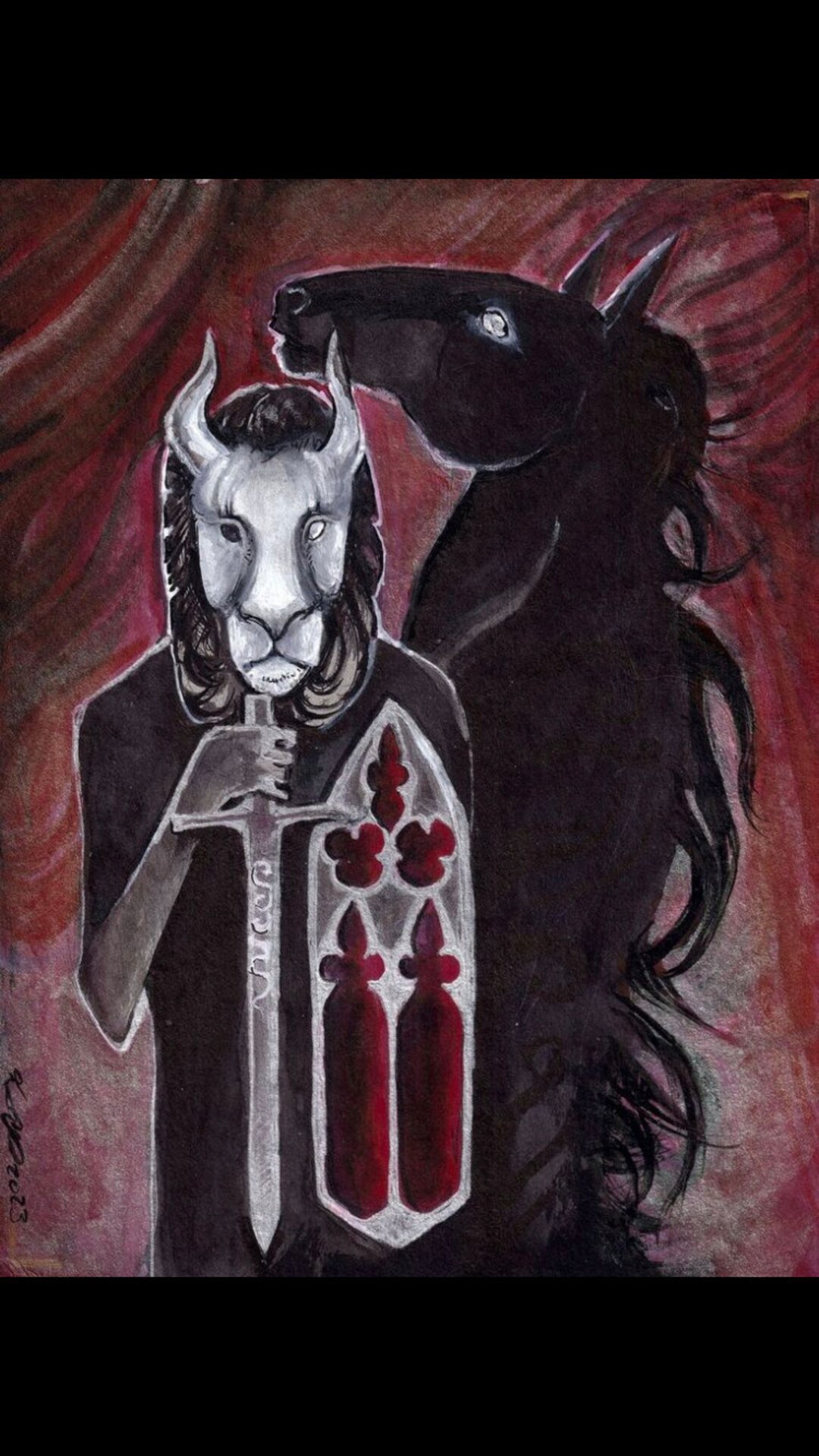 Goetia: Breaker of Walls, Vine Print - Etsy