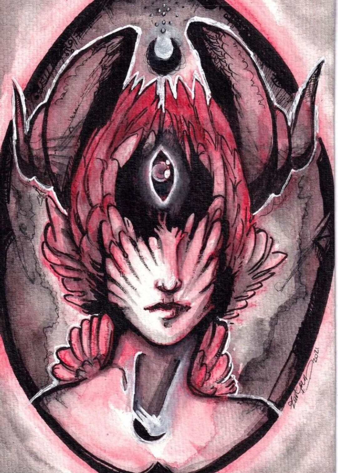 Watcher Print - Etsy