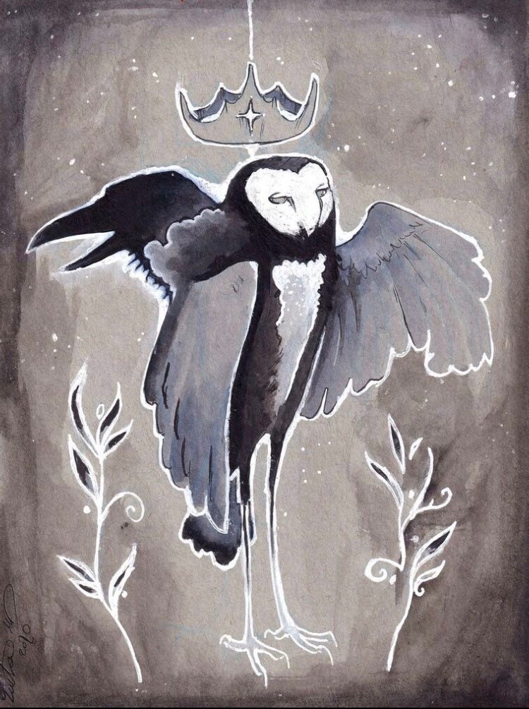 Goetia: the Stargazer, Stolas Print - Etsy
