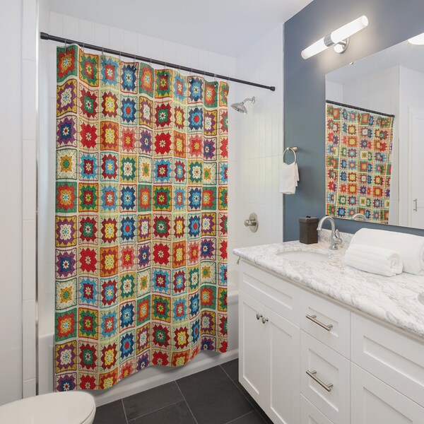 Handmade Shower Curtain - Etsy