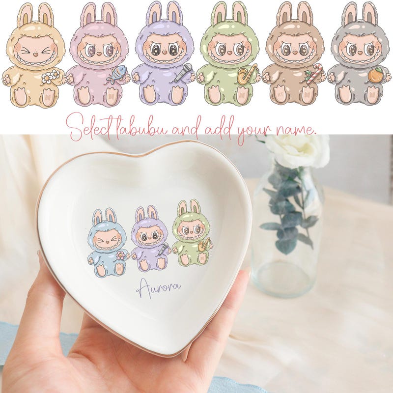 Labubu Ring Jewellery - Etsy UK