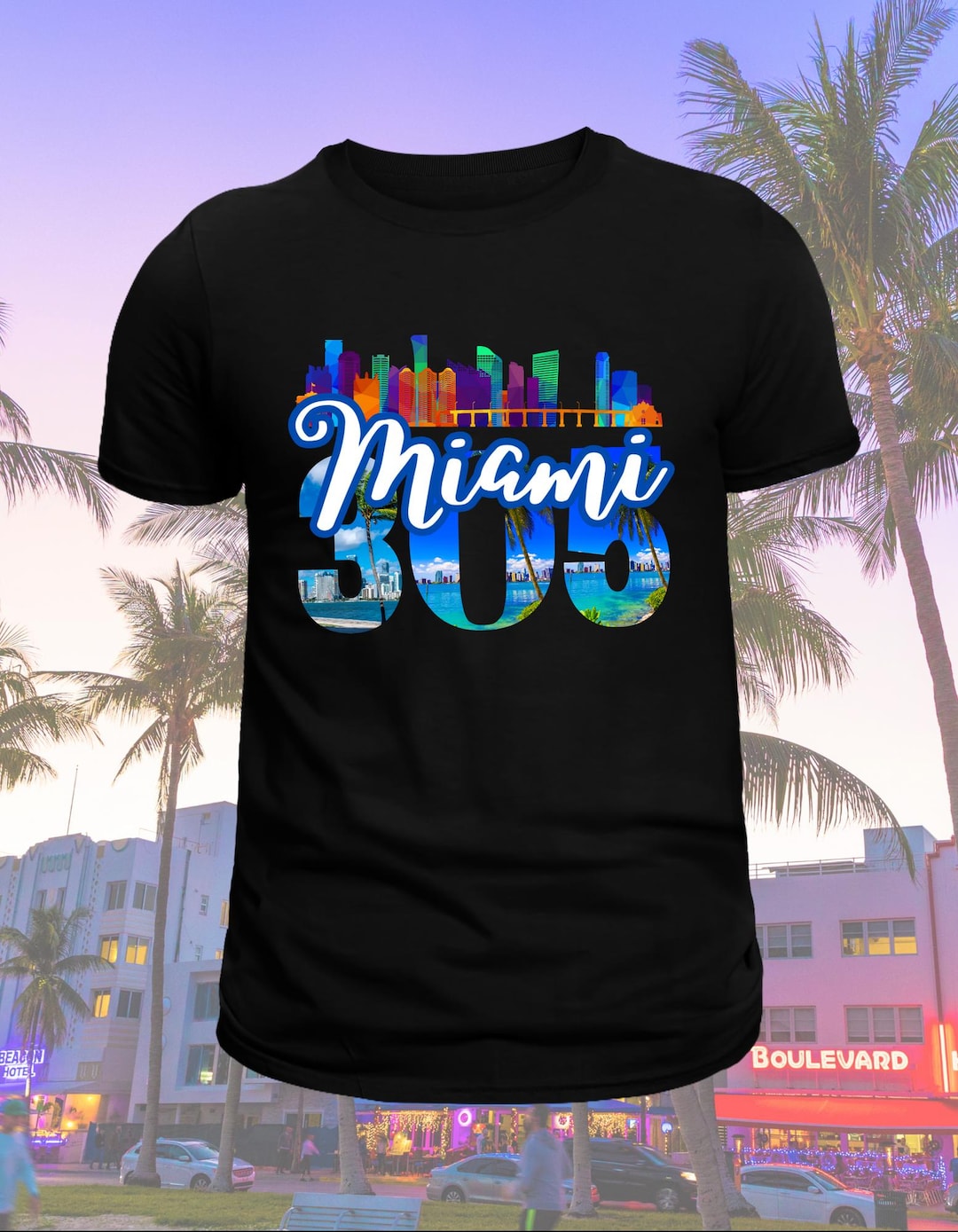Miami 305 Shirt, 305 Apparel, Miami Vibes, Florida Pride, South Beach ...