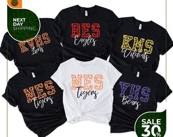 Custom School Shirt, Custom School Spirit Shirt, Custom Teacher Shirts ...