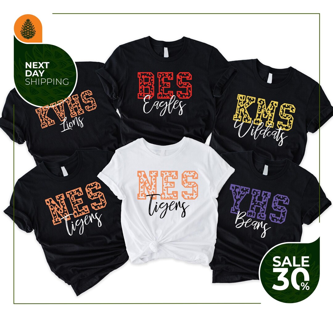 Custom School Shirt | Custom School Spirit Shirt | Custom Teacher ...