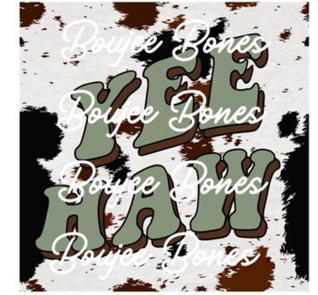 Yee Haw Car Freshie Sublimation File PNG - Etsy