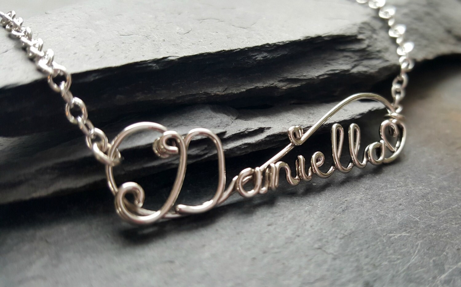 20 Gauge STERLING SILVER CUSTOM Wire Name or Special Word - Etsy