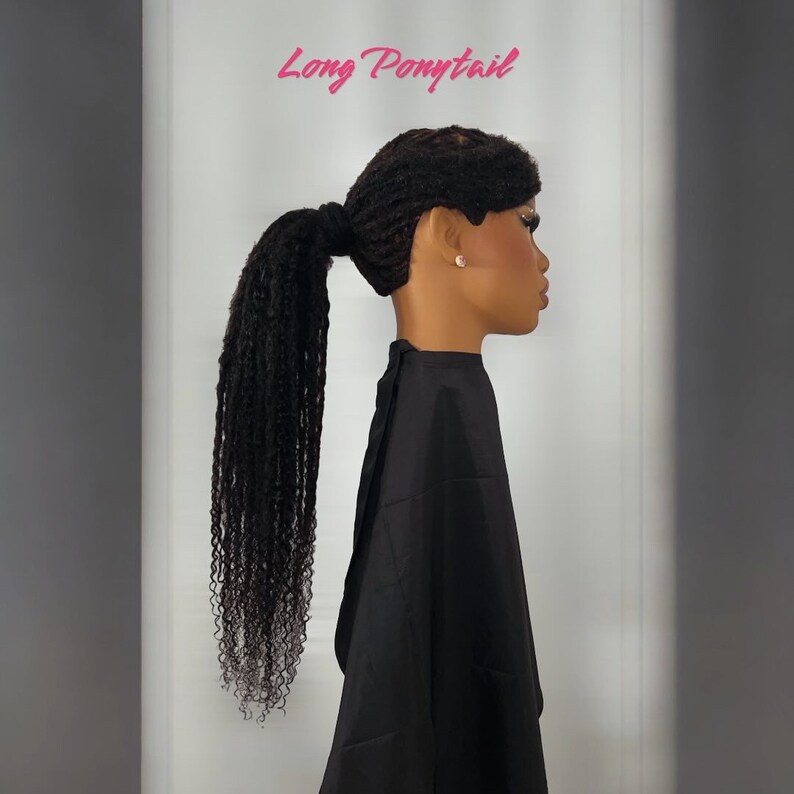 Long Locs Ponytail - Etsy