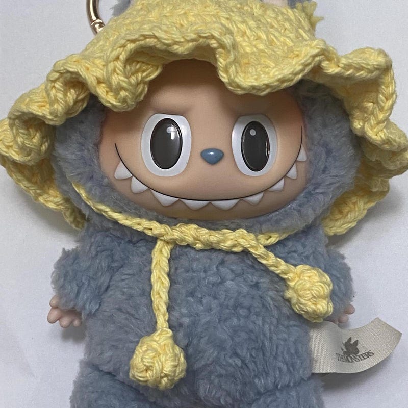 Labubu Yellow - Etsy