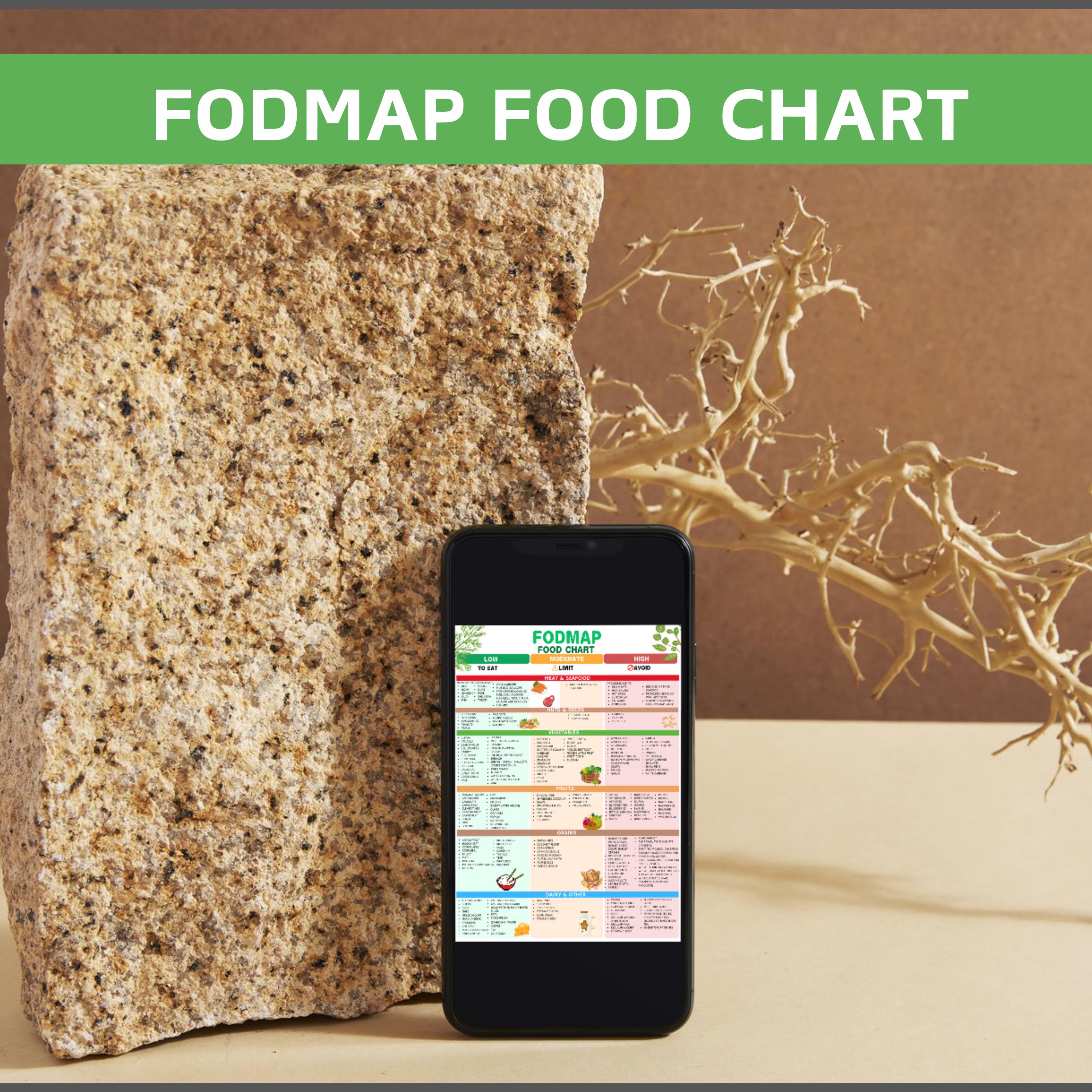 Low Fodmap Food Chart,fodmap Food List,fodmap Poster,fodmap Diet ...