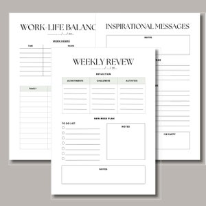 ADHD Workbook, ADHD Planner, ADHD Templates, Adhd Printables, Adhd ...
