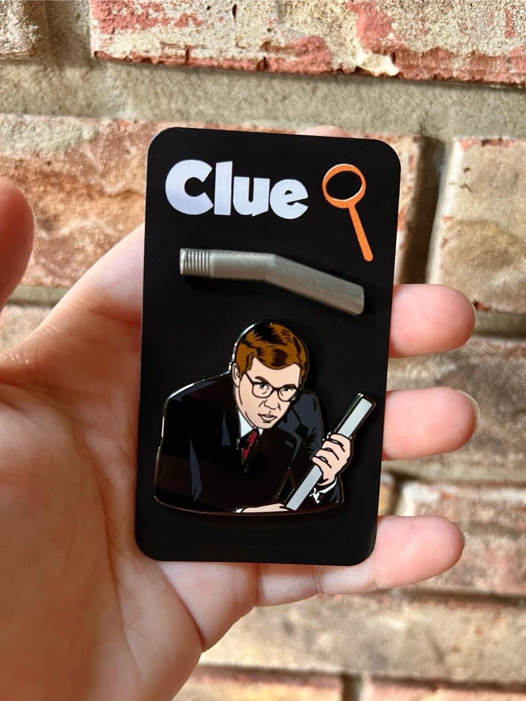 Cult Classic “clue” Horror Movie Pin Set - Mr. Green & 3D Lead Pipe - Etsy