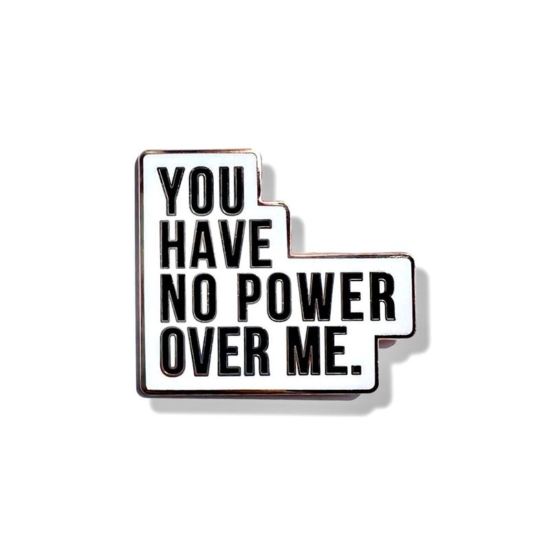 No Power Over Me - Etsy