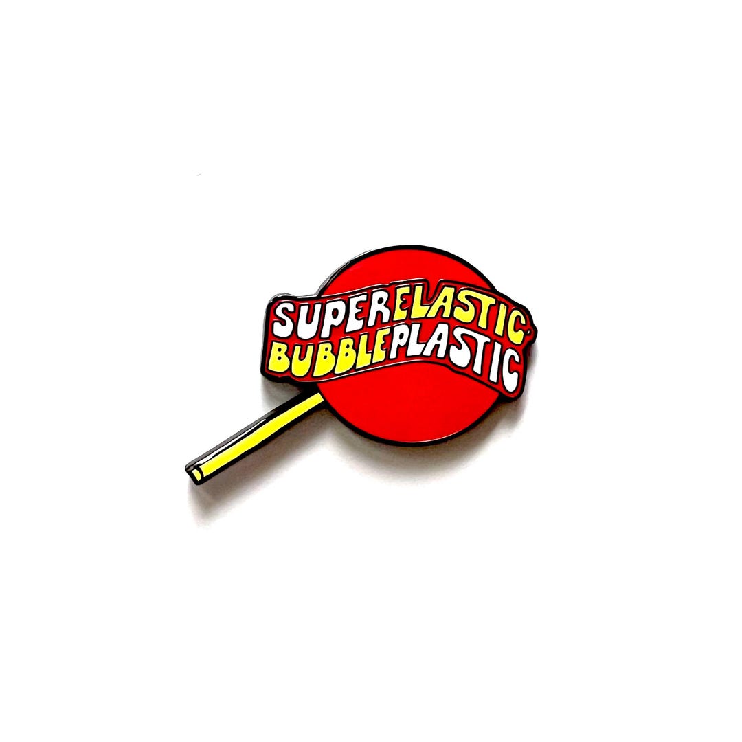 Super Elastic Bubble Plastic Nostalgic Enamel Pin - Etsy