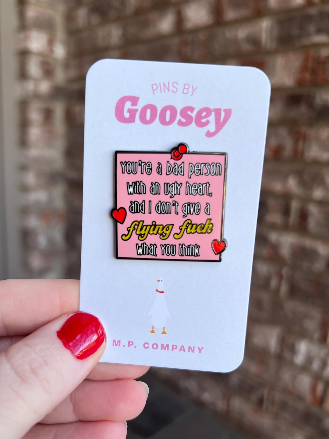 Romy & Michele’s High School Reunion Post-it Note Enamel Pin - Funny ...
