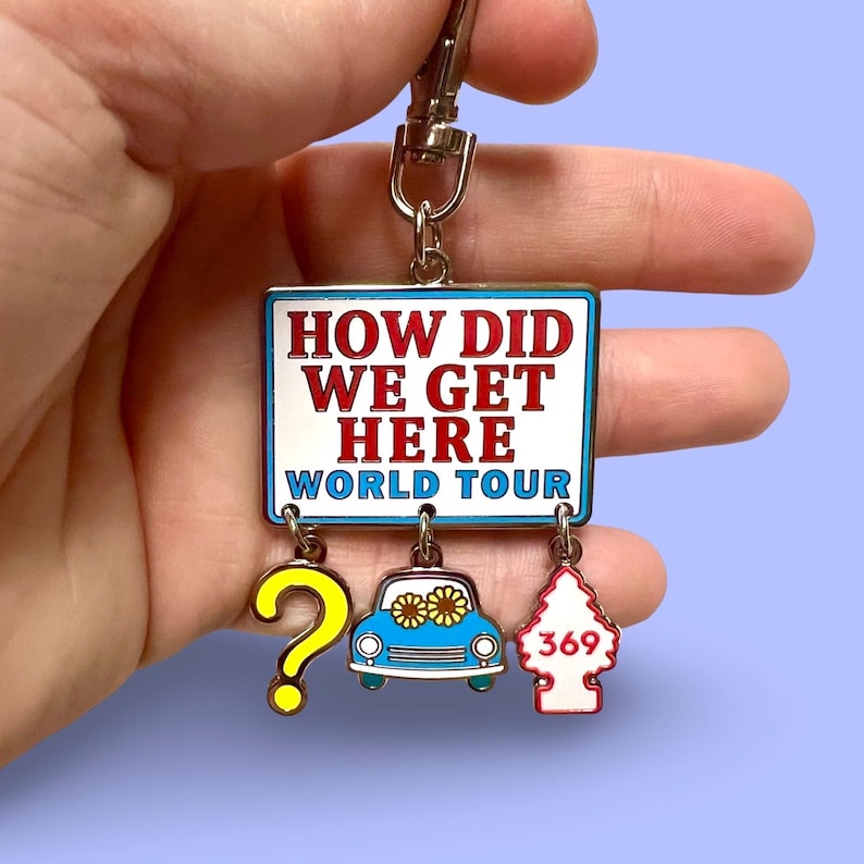 Louis Tomlinson’s “how Did We Get Here?” World Tour Enamel Keychain - Etsy