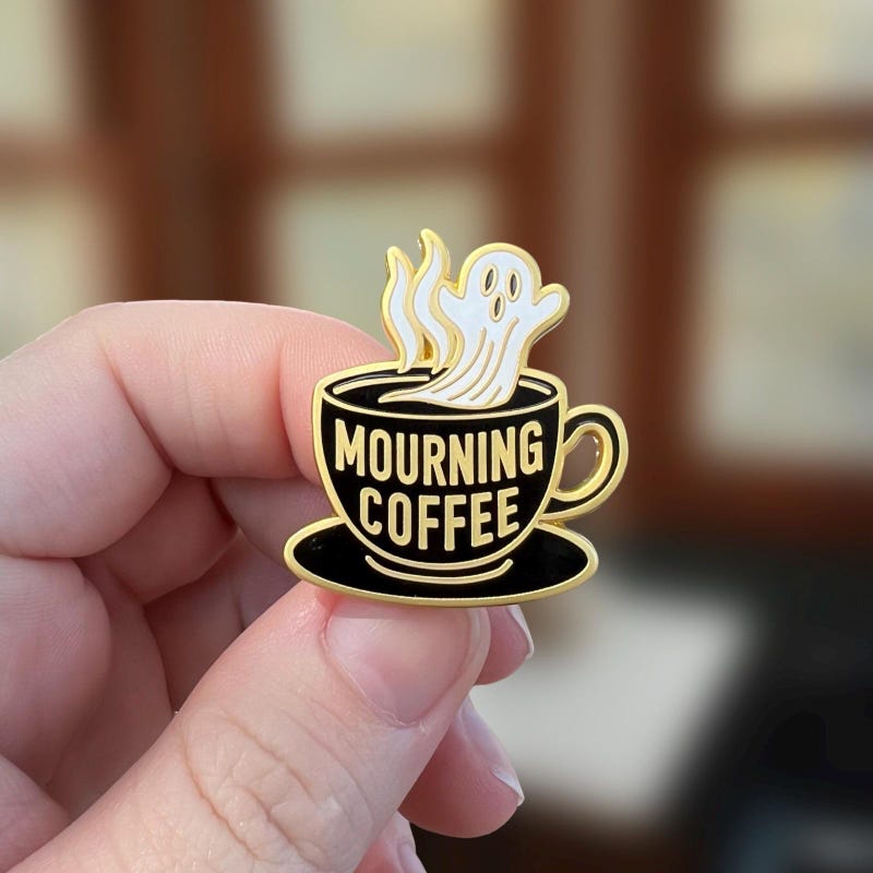 Enamel Pin Coffee - Etsy