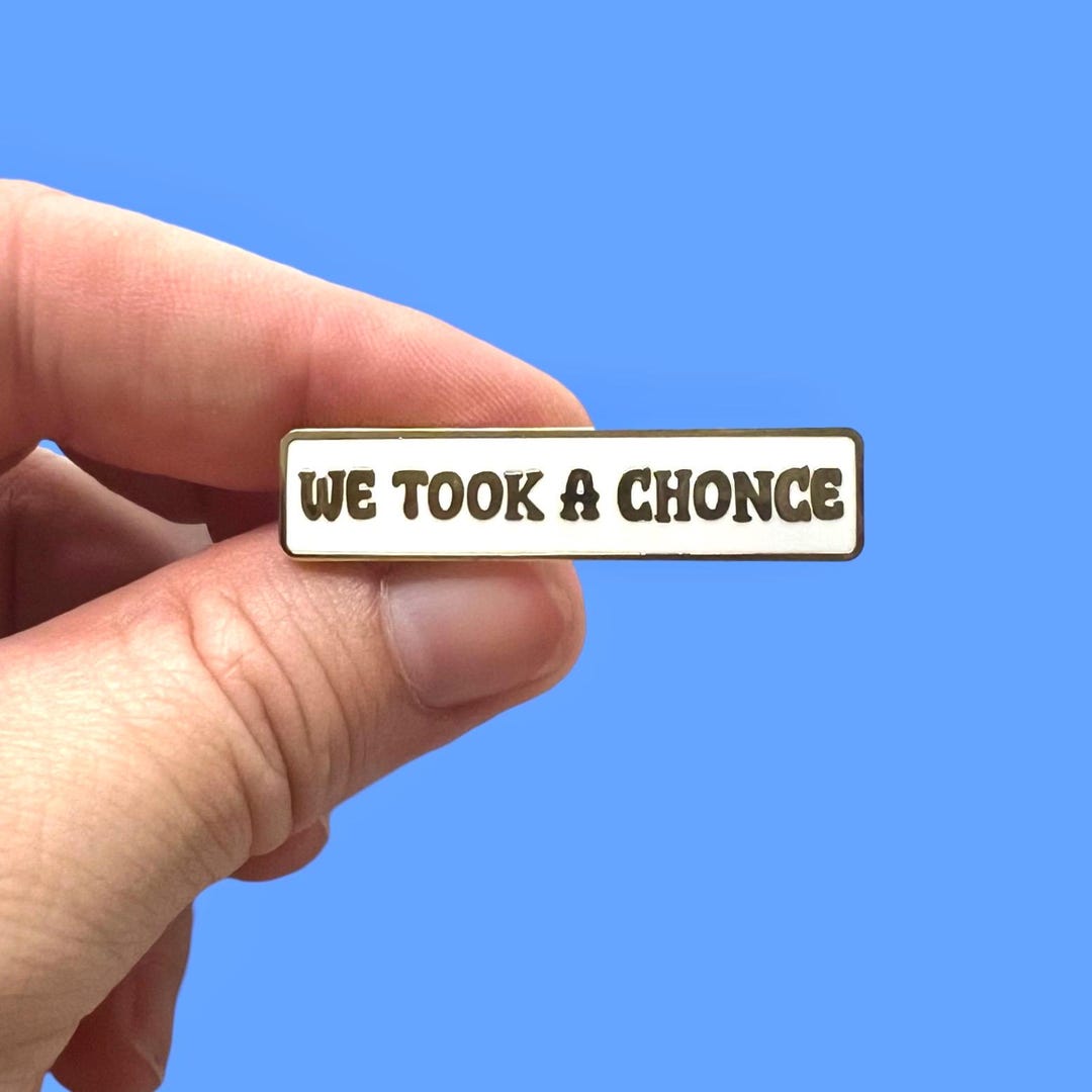 We Took A Chonce Enamel Pin one Direction - Etsy