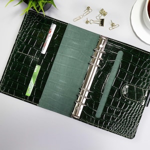 A5 Binder Planner- A6 Planner Cover - A 5 Planner Binder Leather ...