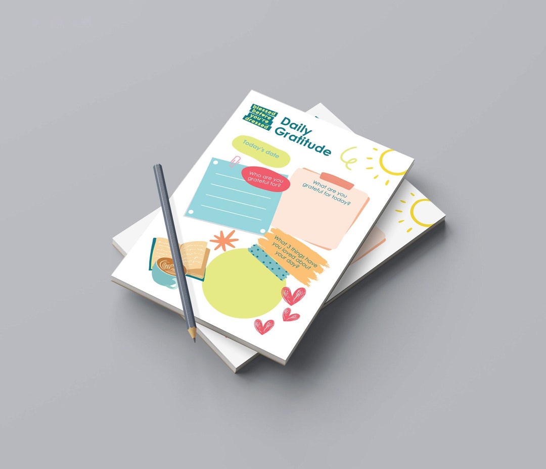 Gratitude Tear off Notepad, 50 Sheets, Thankfulness Tear off Notepad ...