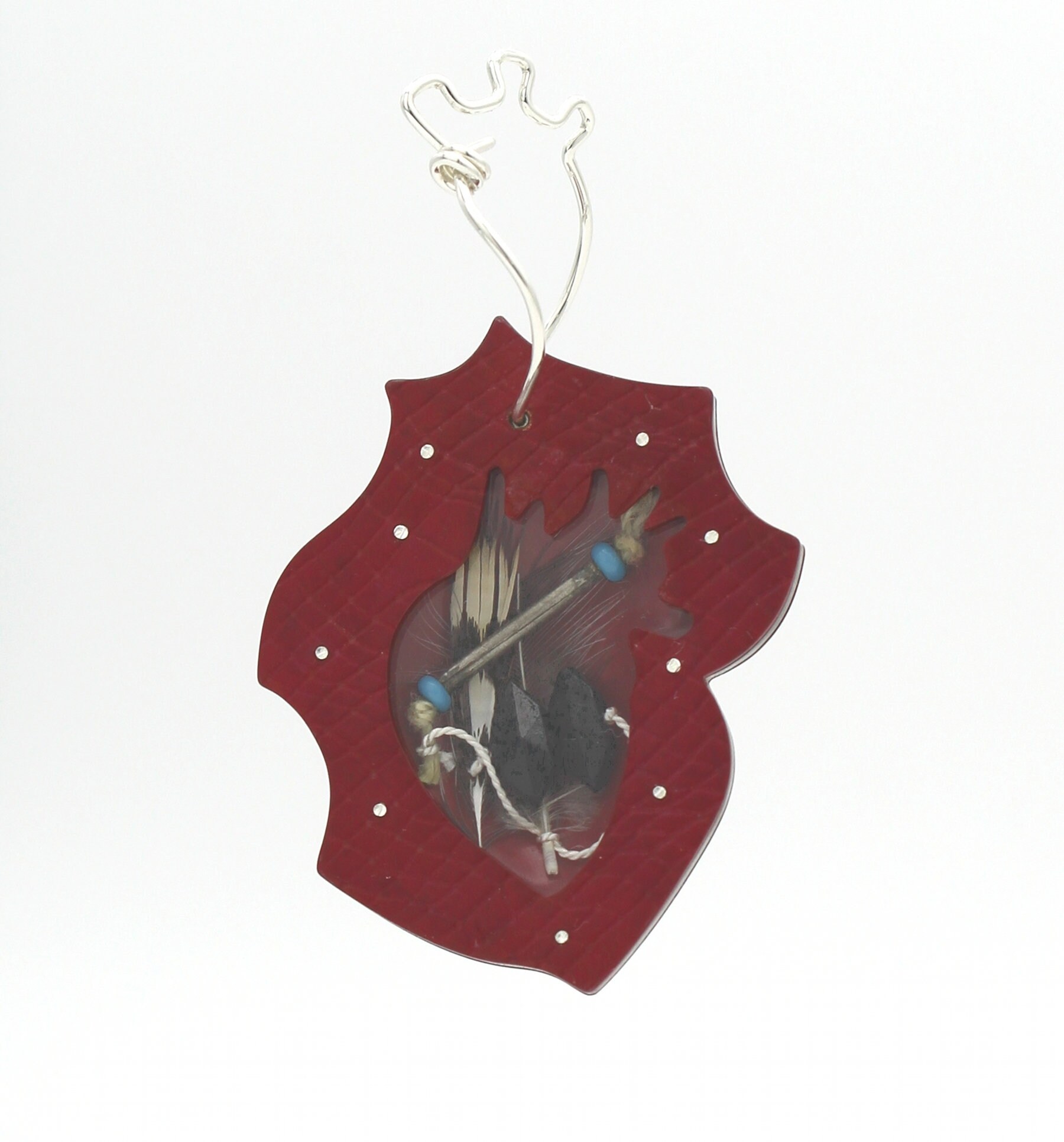 Promises Broken and Kept Anatomical Heart Reliquary Fibula Brooch of ...