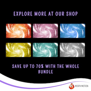 Purple Vortex Animated Transition With Audio, Twitch Stream Stinger ...