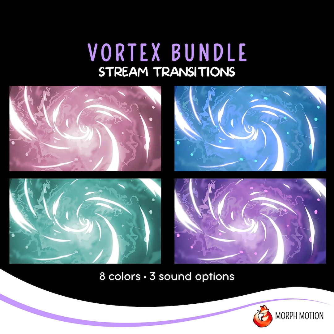 Vortex Stinger Transitions, Sci-fi Inspired Stream Stinger, Stinger ...
