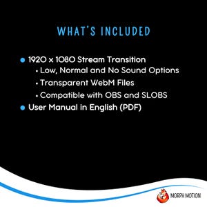 Blue Vortex Animated Transition With Audio, Twitch Stream Stinger ...