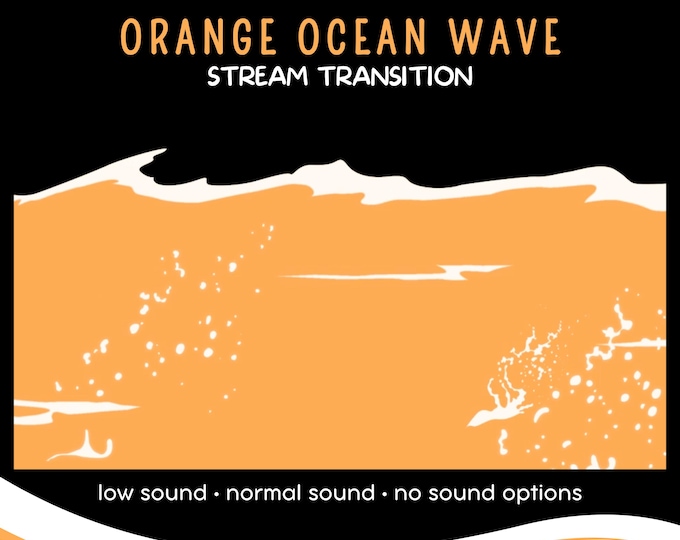 Water Drop and Ripple Track Matte Stinger Transition Ethereal OBS Scene ...