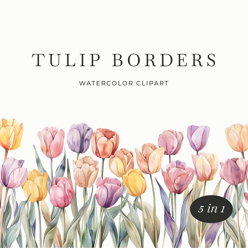 Tulip Invitation - Etsy