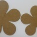 Hippie Retro Flowers - Chipboard Die Cuts - Layering / Nesting Bare ...