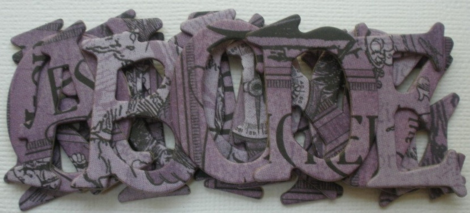 Wicked Witch Letters Magic of Oz Chipboard Alphabets Tags - Etsy