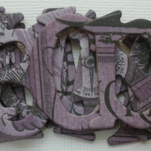 Wicked Witch - Letters - Magic of Oz Chipboard Alphabets, Tags and ...