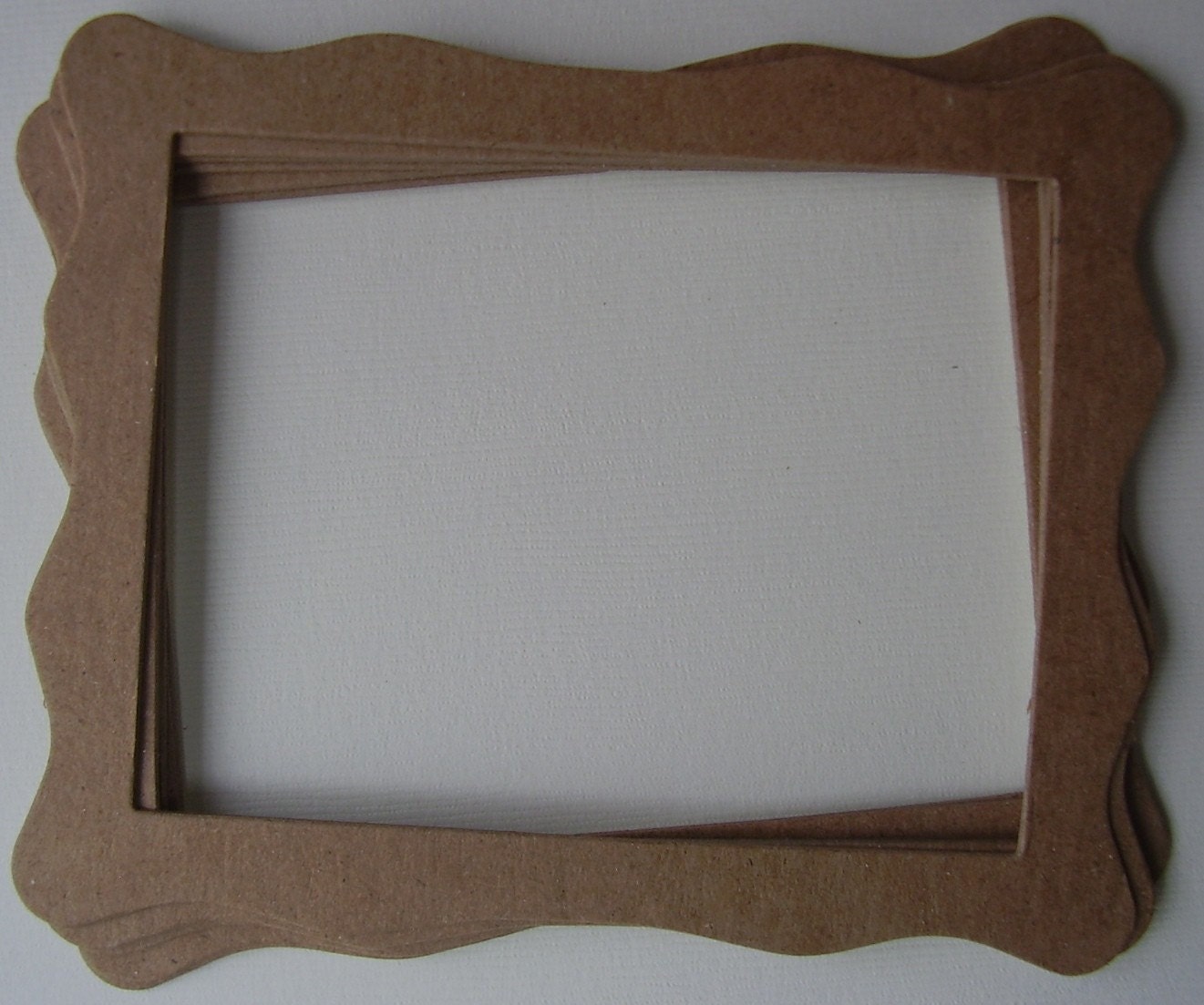 WAVY FRAMES Picture Frames Chipboard Bare Die Cuts - Etsy