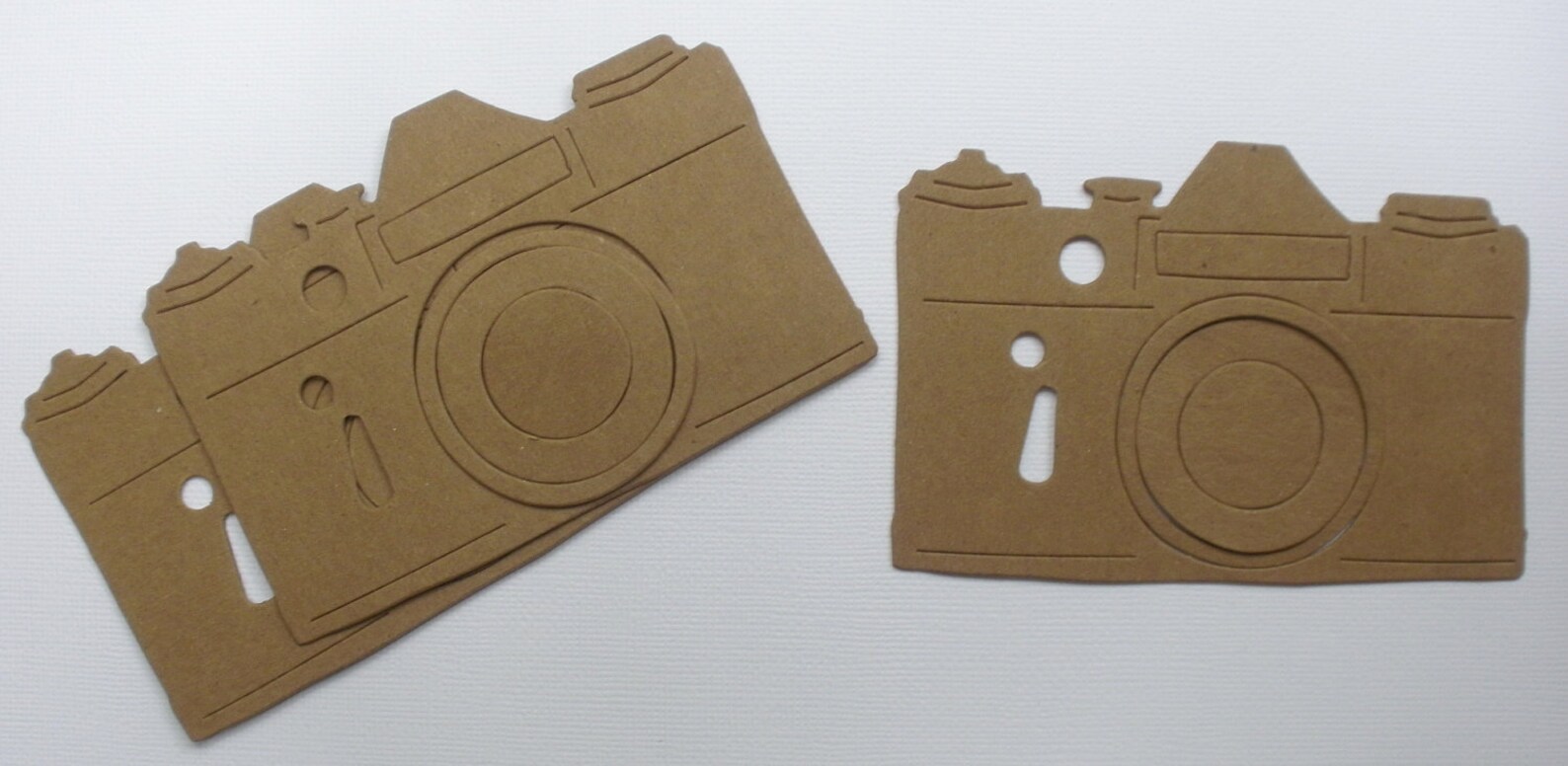 Antique CAMERA Chipboard Die Cuts Vintage Craft Shapes - Etsy